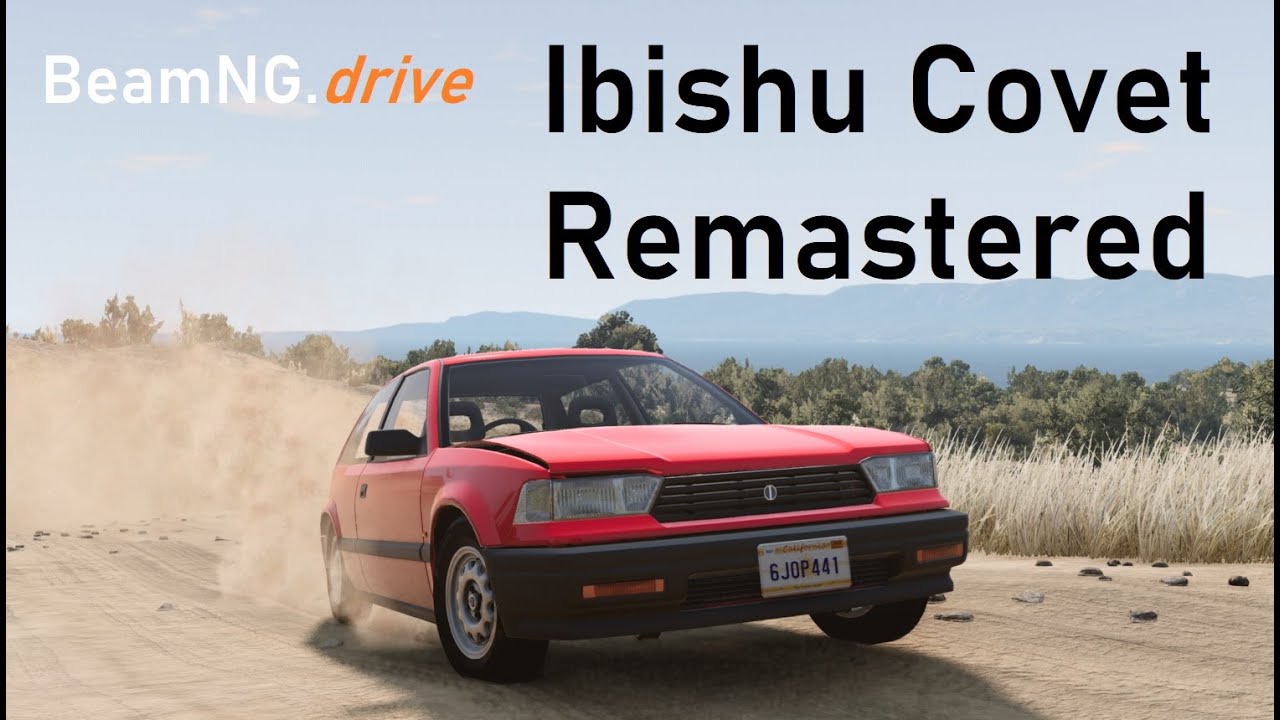BeamNG.drive - FWD Off-Roading with the Remastered Ibishu Covet - YouTube