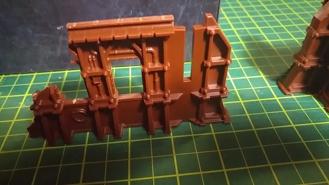 Warhammer 40k Stc Ryza pattern ruins unboxing and overview - YouTube