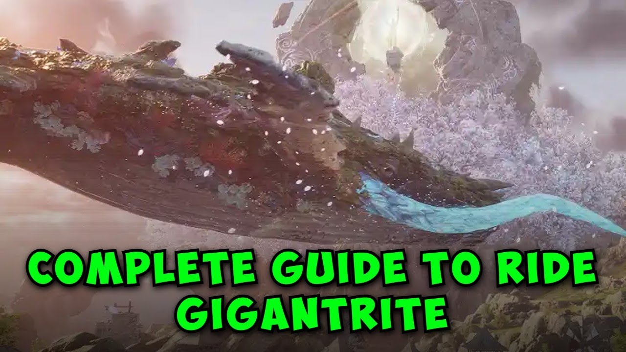 How to Ride the Gigantrite in Throne and Liberty | Complete Guide - YouTube