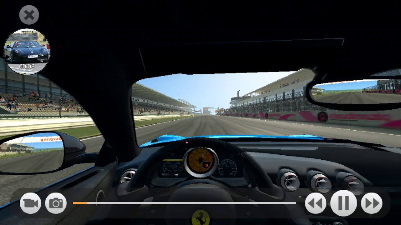 Real Racing 3 Ferrari F12 TDF nurburgring - YouTube