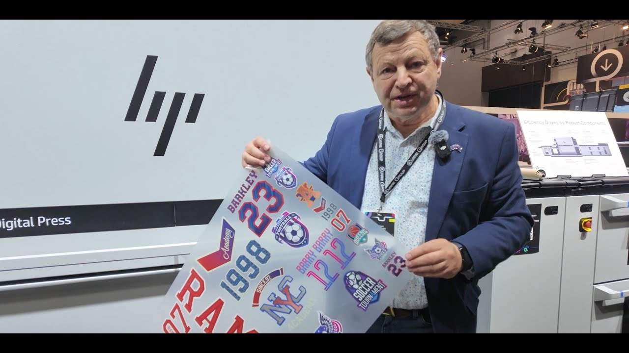 Direct from drupa 2024 - HP Indigo 18K Digital Press Overview - YouTube