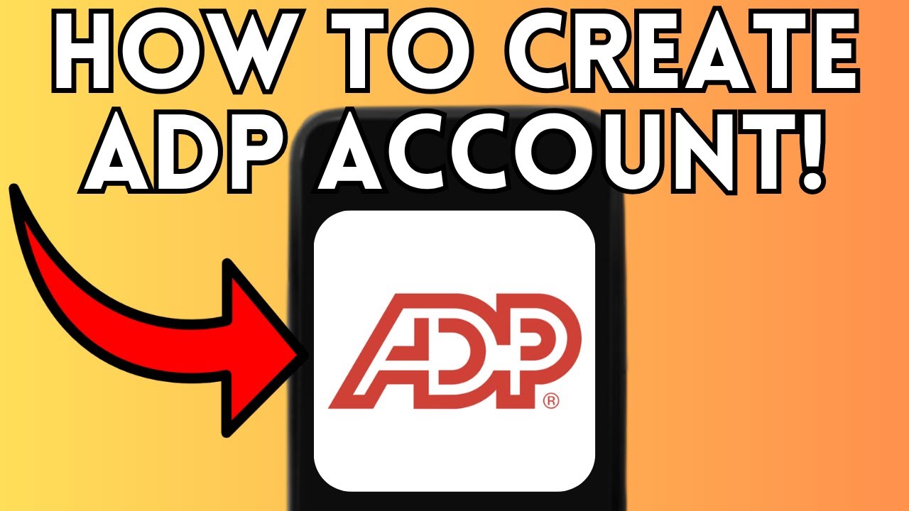 New! How To Create ADP Account (Full Guide) 2025! - YouTube