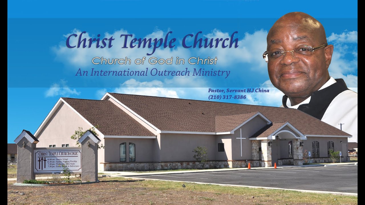 Christ Temple Church of God in Christ Welcome Video - YouTube