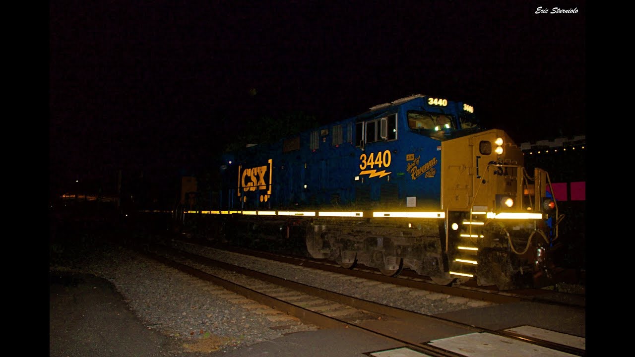Evening Rush Hour on the CSX Atlanta Terminal - September 14, 2018 ...