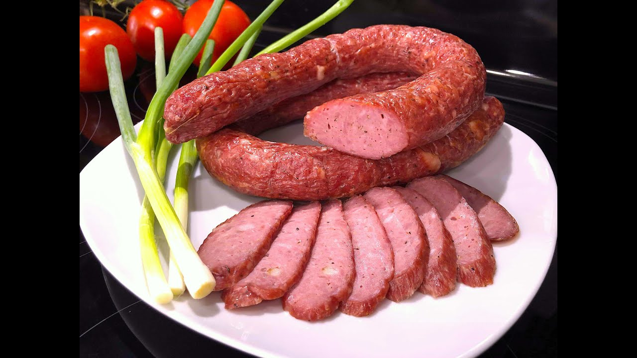 Homemade KRAKOV Sausage You can make it yourself easily and simply ...