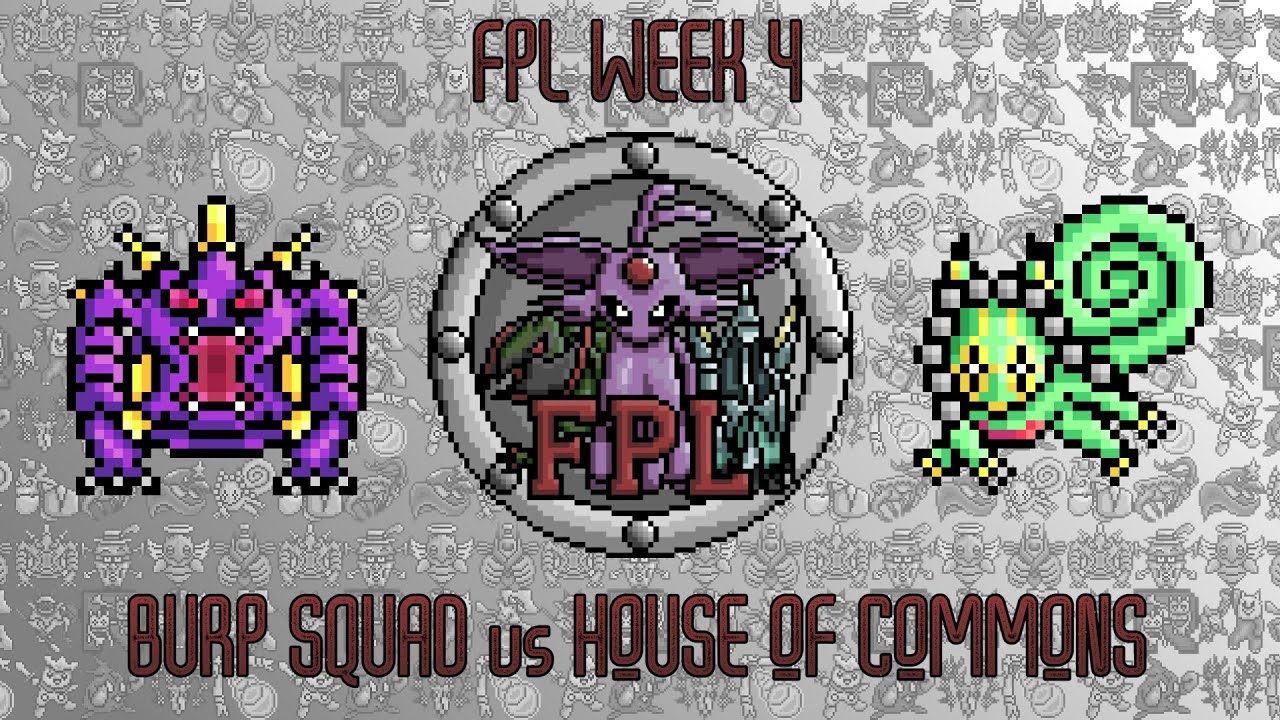 BURP SQUAD REDEMPTION? - FPL Pokemon Draft League Week 4 - Burp Squad ...