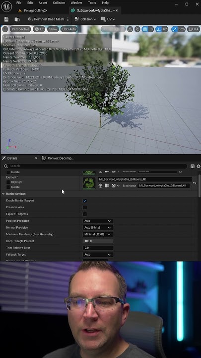 Foliage Disappears while using Nanite Foliage - Unreal Tips & Tricks #3d #unrealengine #help # ...