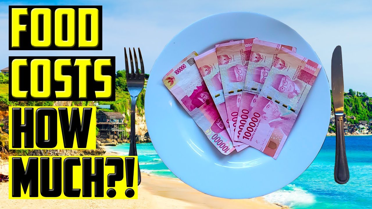 COST of FOOD | Dining Out | BALI Indonesia - YouTube