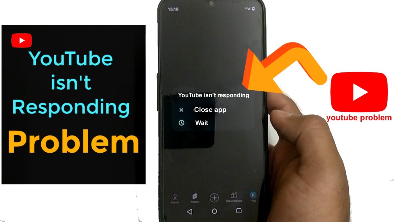 YouTube isn't responding - How to fix youtube isn't responding - YouTube