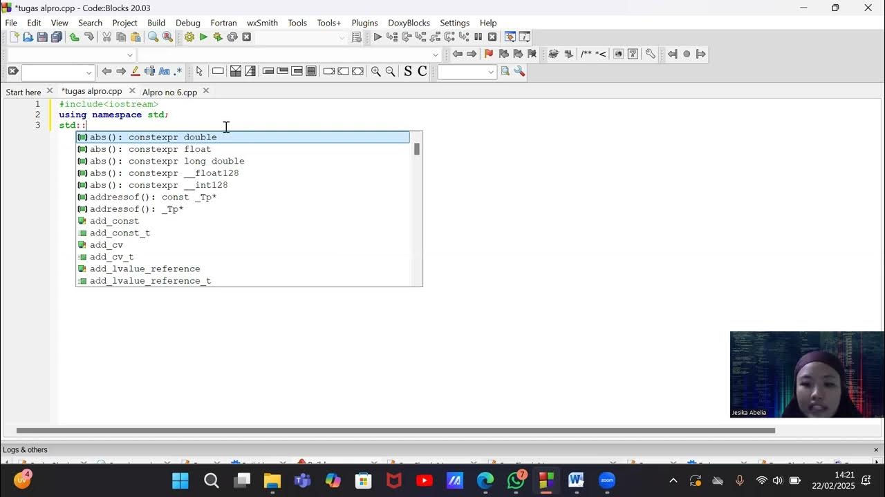 Program menmapilkan deret Fibonacci - YouTube