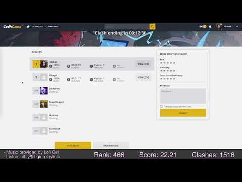 [CodinGame][Python] Let's play some Clashes! - YouTube