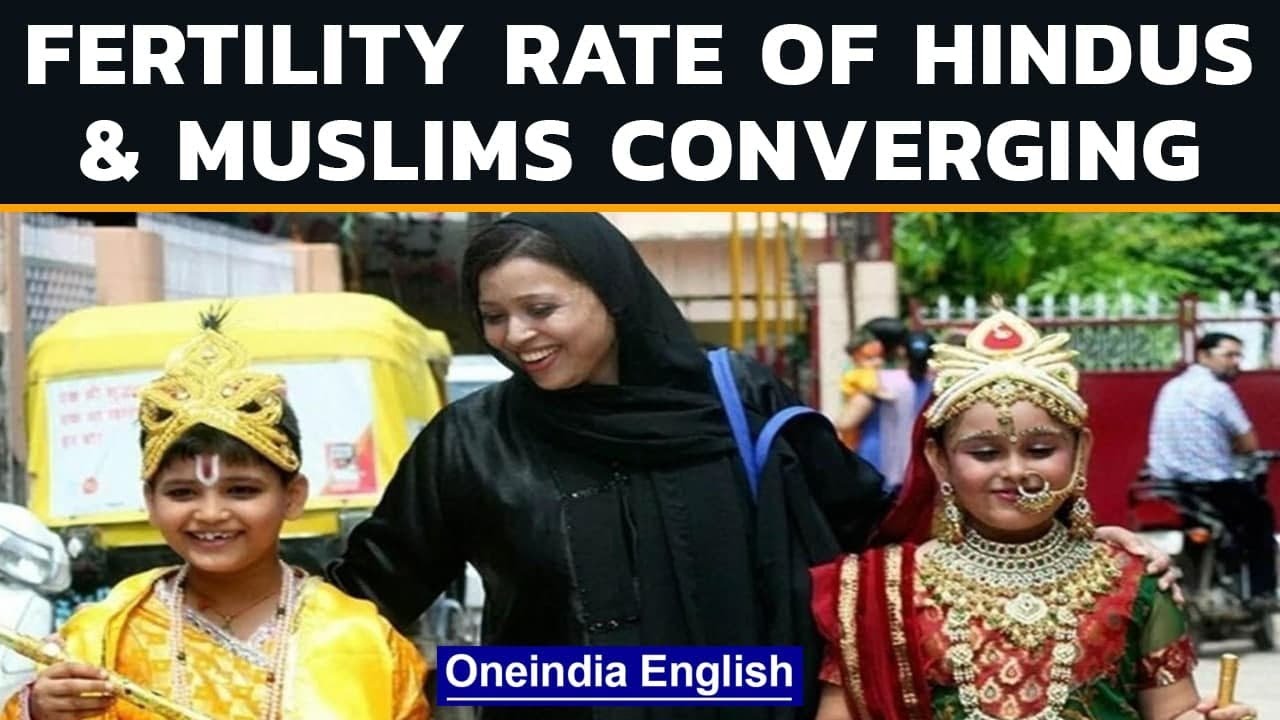 Hindu and Muslim fertility rate in India is converging, says Pew ...