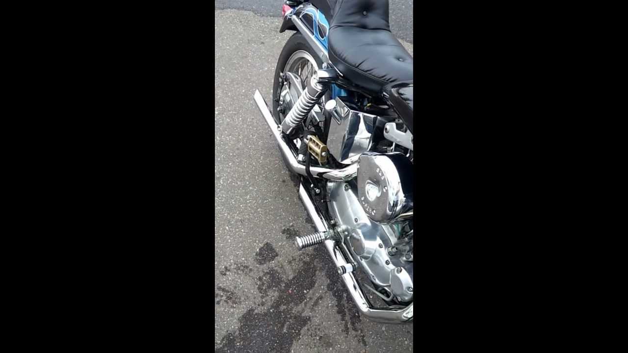 1971 Harley Davidson Sportster XLCH - YouTube