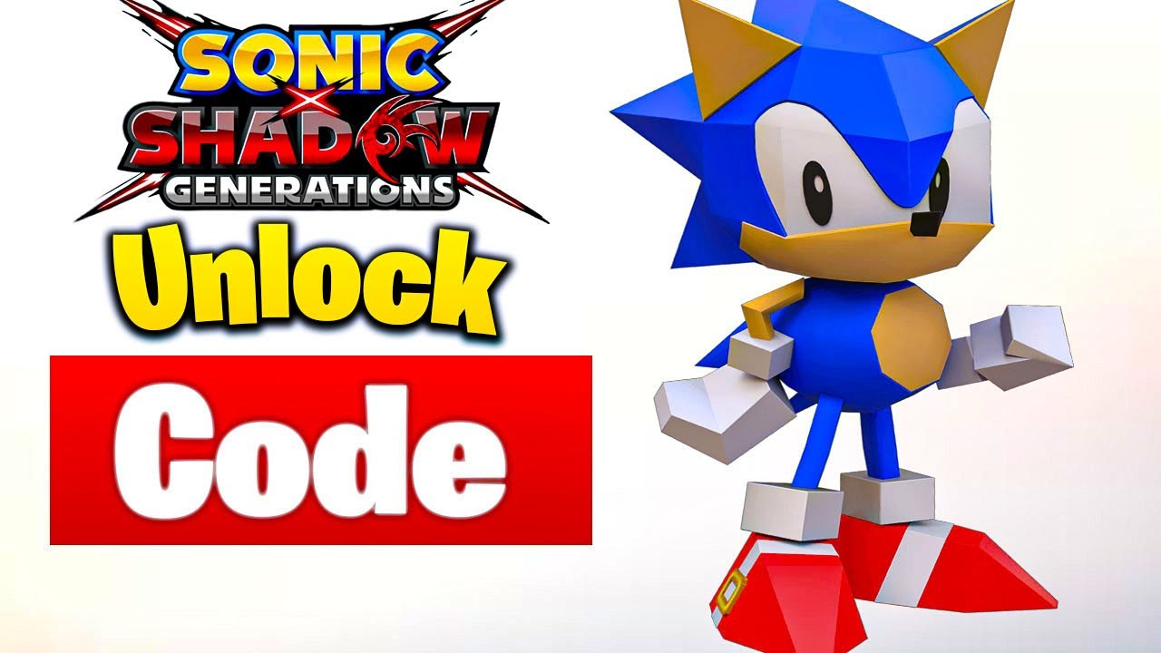 How to get Sonic Jam free DLC skin in Sonic X Shadow Generations - YouTube