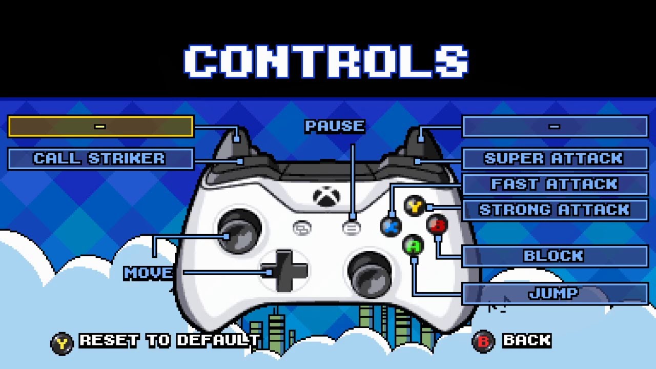 Scott Pilgrim vs. the World: The Game | Options and Settings Menu - YouTube