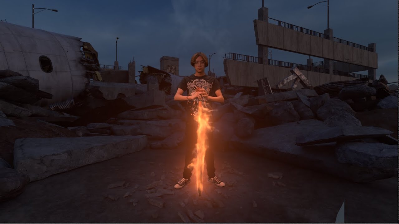 Fire Sword Effect - Houdini 19.5 - YouTube