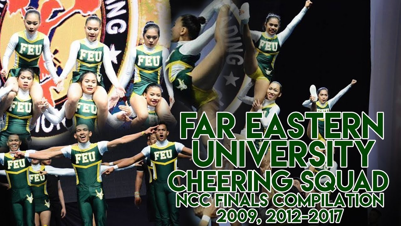 FEU Cheering Squad NCC Compilation 2009, 2012-2013, 2015-2017 - YouTube