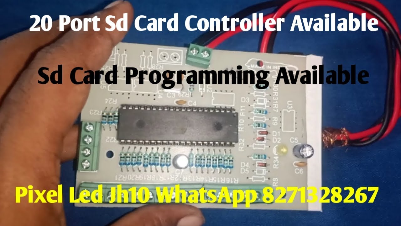 20 Port Sd Card Controller Available ( Pixel Led Jh10 ) 8271328267 ...