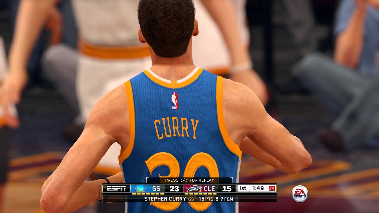 NBA Live 16 - Steph Curry Nasty Crossover on LeBron James [1080p 60fps ...