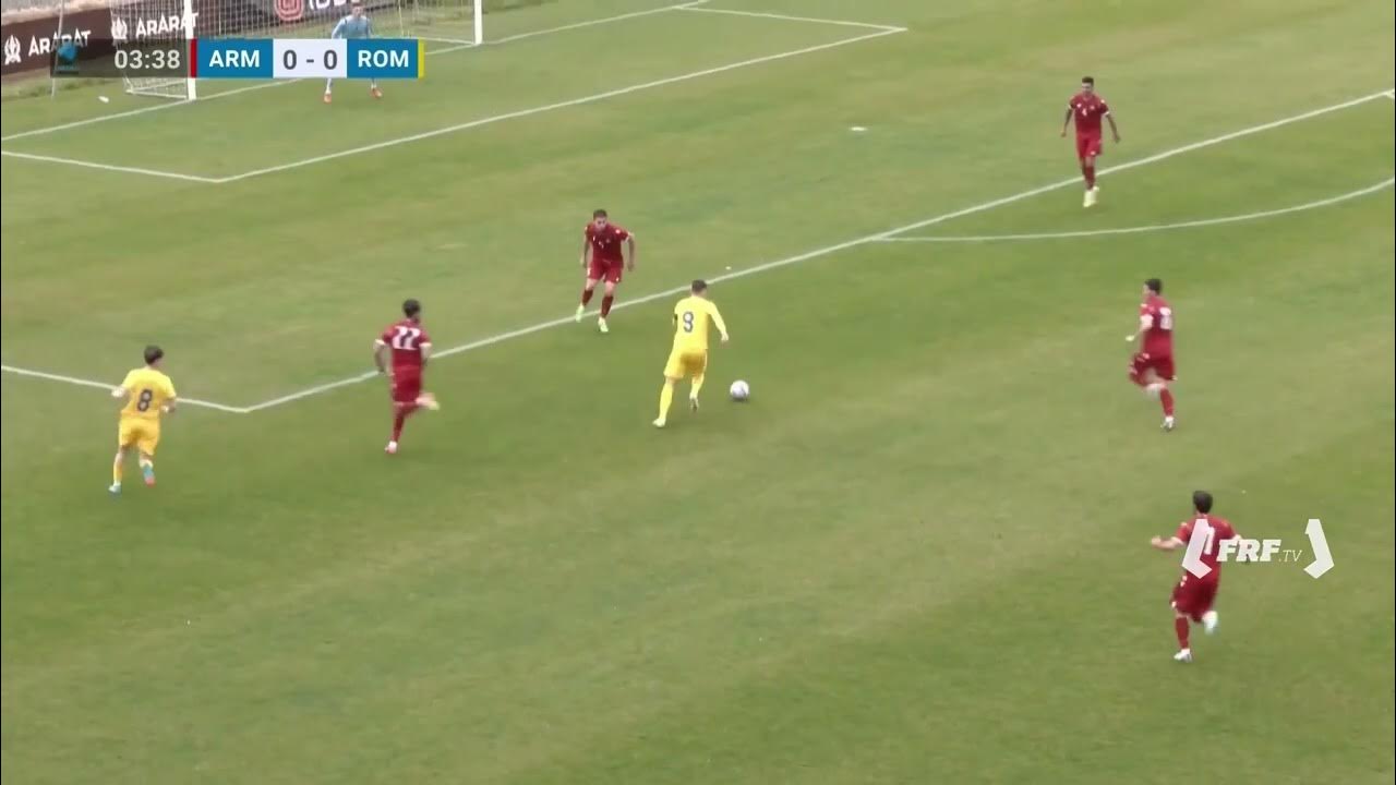 Armenia U21 - România U21 0-1! Victorie cu gol în minutul 89 pentru tricolori! U21 spre EURO ...