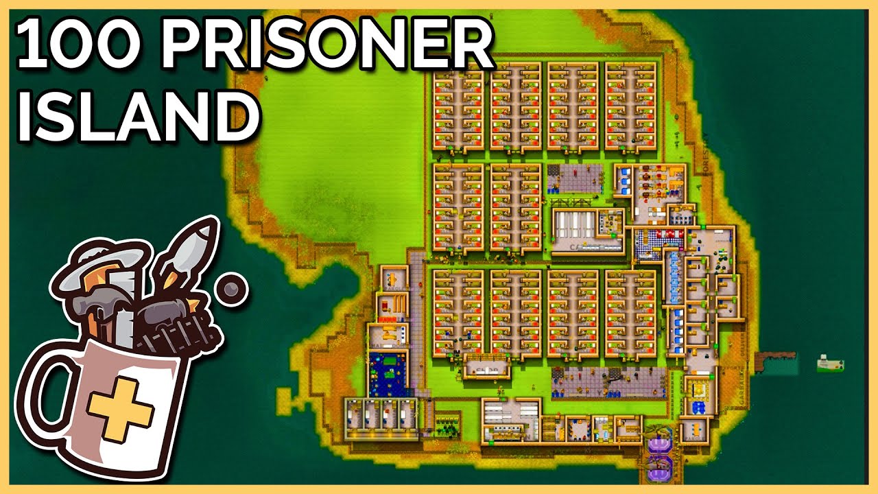 Multiple Methods for Island Escape! | Prison Architect - Escapes - YouTube