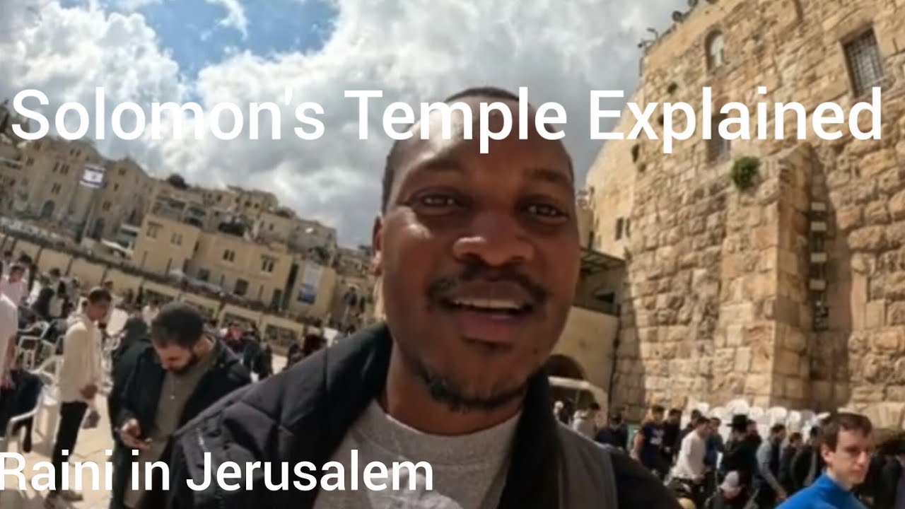 Solomon's Temple and Western wall of Jerusalem explained//JERUSALEM ...