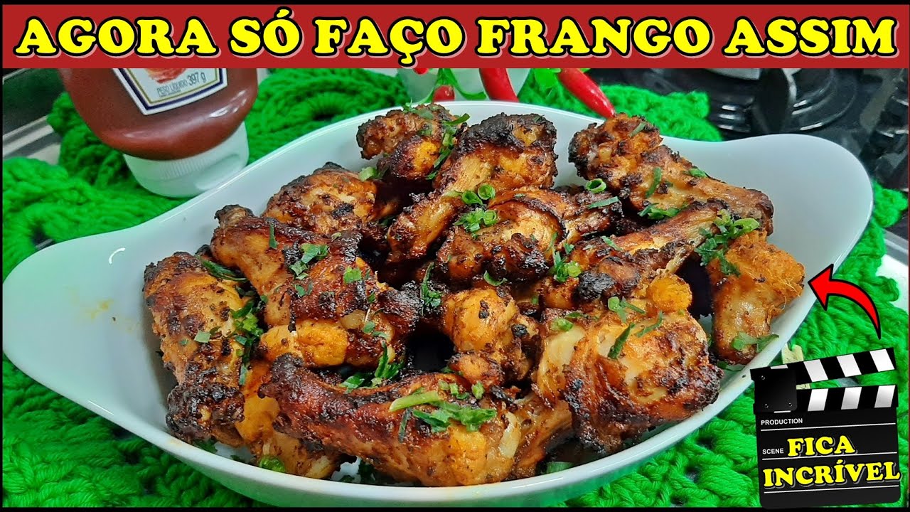Agora Só Faço Frango Assim!! O Melhor Frango que Já Comi - YouTube