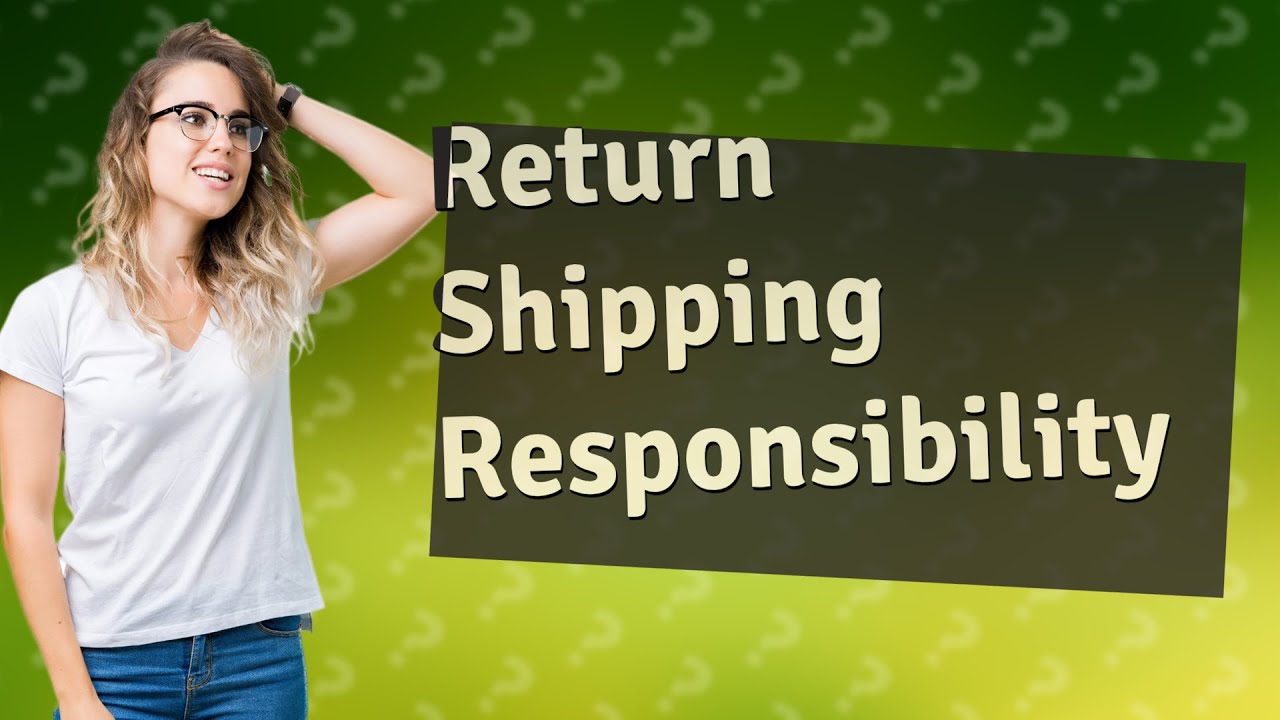 Who Pays Return Shipping If Package Is Refused YouTube