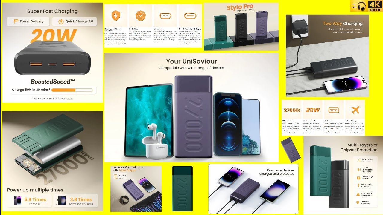 Ambrane Stylo Pro Quick Unboxing and Overview.. check description for ...