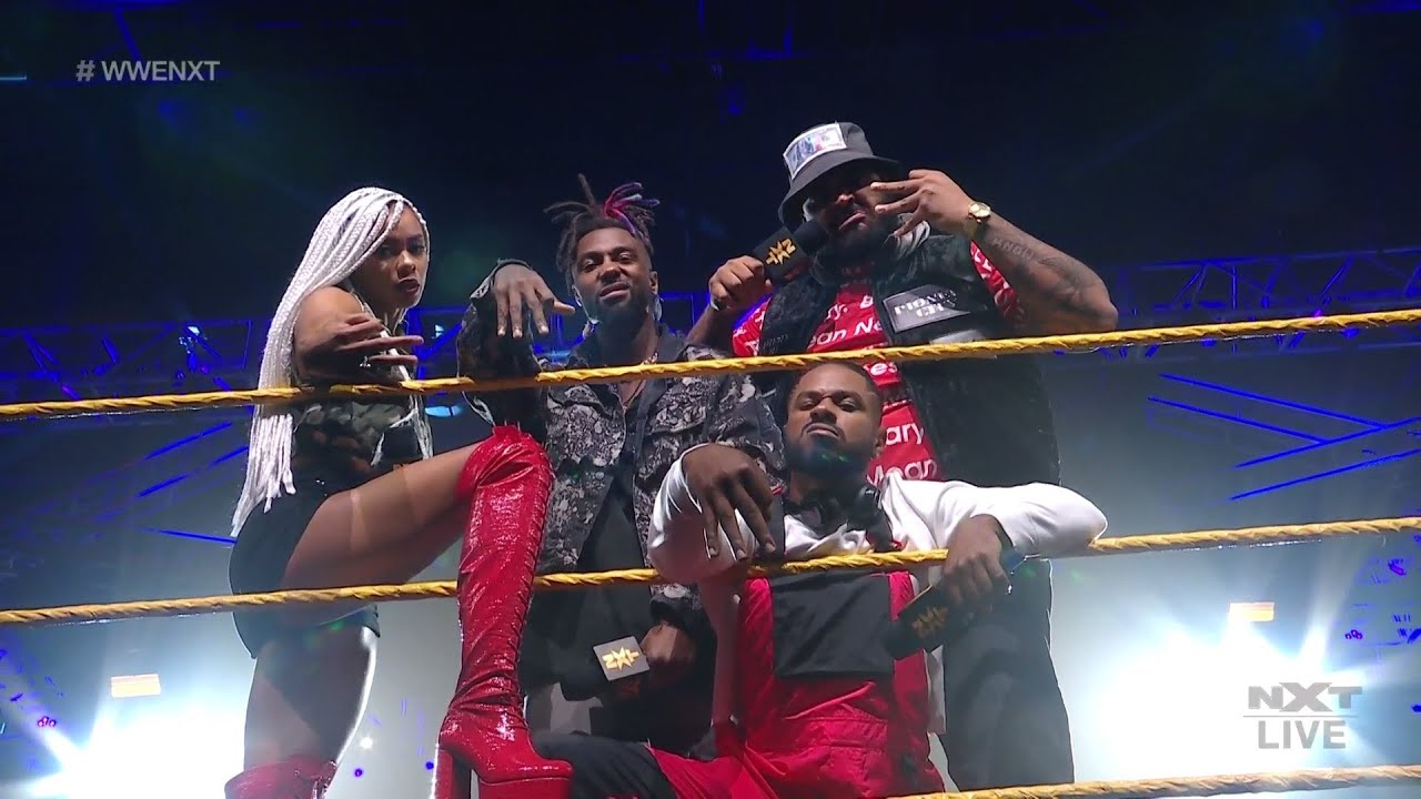 WWE NXT Reactions: Hit Row Segment - YouTube