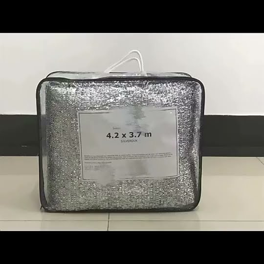 20 years manufacturer sun reflective 65% 80% -90% aluminum silver sun ...