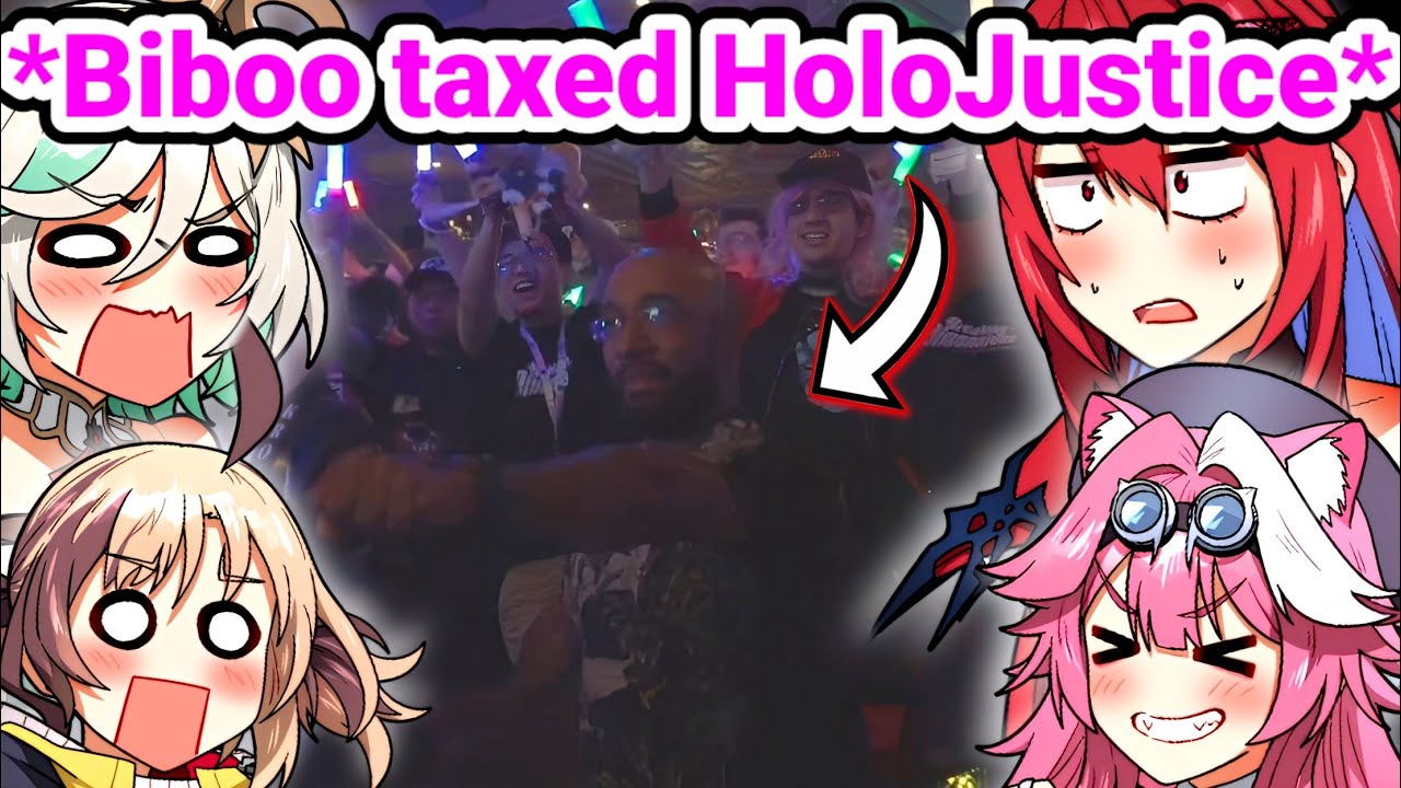 𝗛𝗼𝗹𝗼𝗝𝘂𝘀𝘁𝗶𝗰𝗲 𝗴𝗲𝘁𝘀 𝗕𝗶𝗯𝗼𝗼 𝘁𝗮𝘅𝗲𝗱 𝗯𝘆 𝗮 𝗟𝗶𝘃𝗲 𝗔𝘂𝗱𝗶𝗲𝗻𝗰𝗲 𝗳𝗿𝗼𝗺 𝗕𝗿𝗲𝗮𝗸𝗶𝗻𝗴 𝗗𝗶𝗺𝗲𝗻𝘀𝗶𝗼𝗻 ...