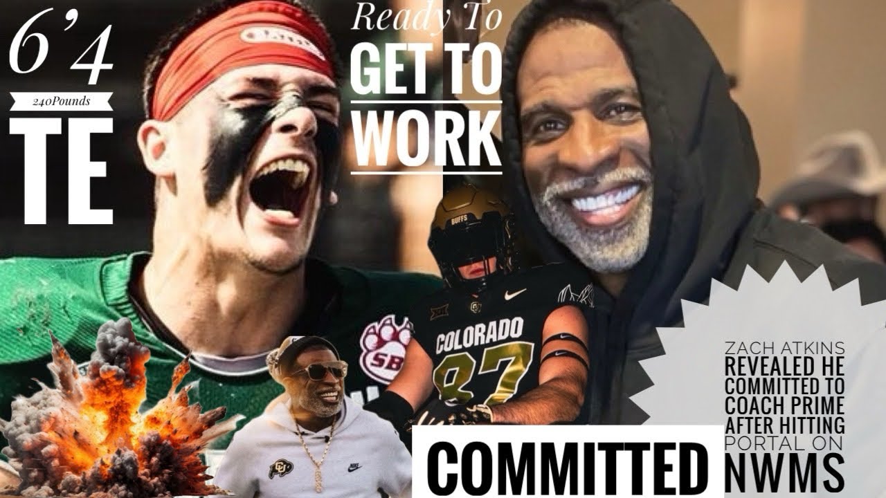 Zach Atkins RESPONDS On COMMIT To Coach Prime After Hitting Portal On NWMS Here It Is 🤯 - YouTube