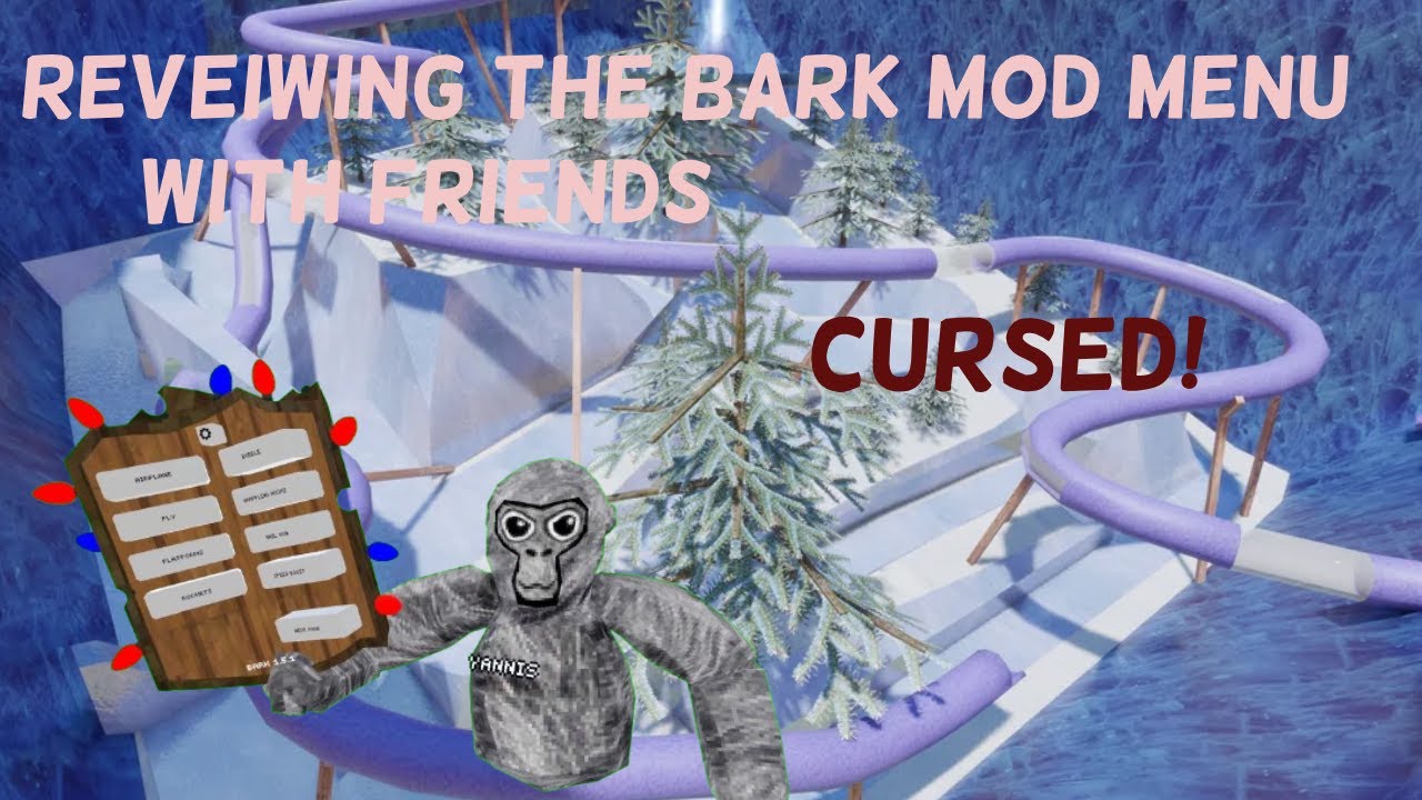 Reviewing The Bark Mod Menu w/ Friends (CURSED) gorilla tag - vr ...