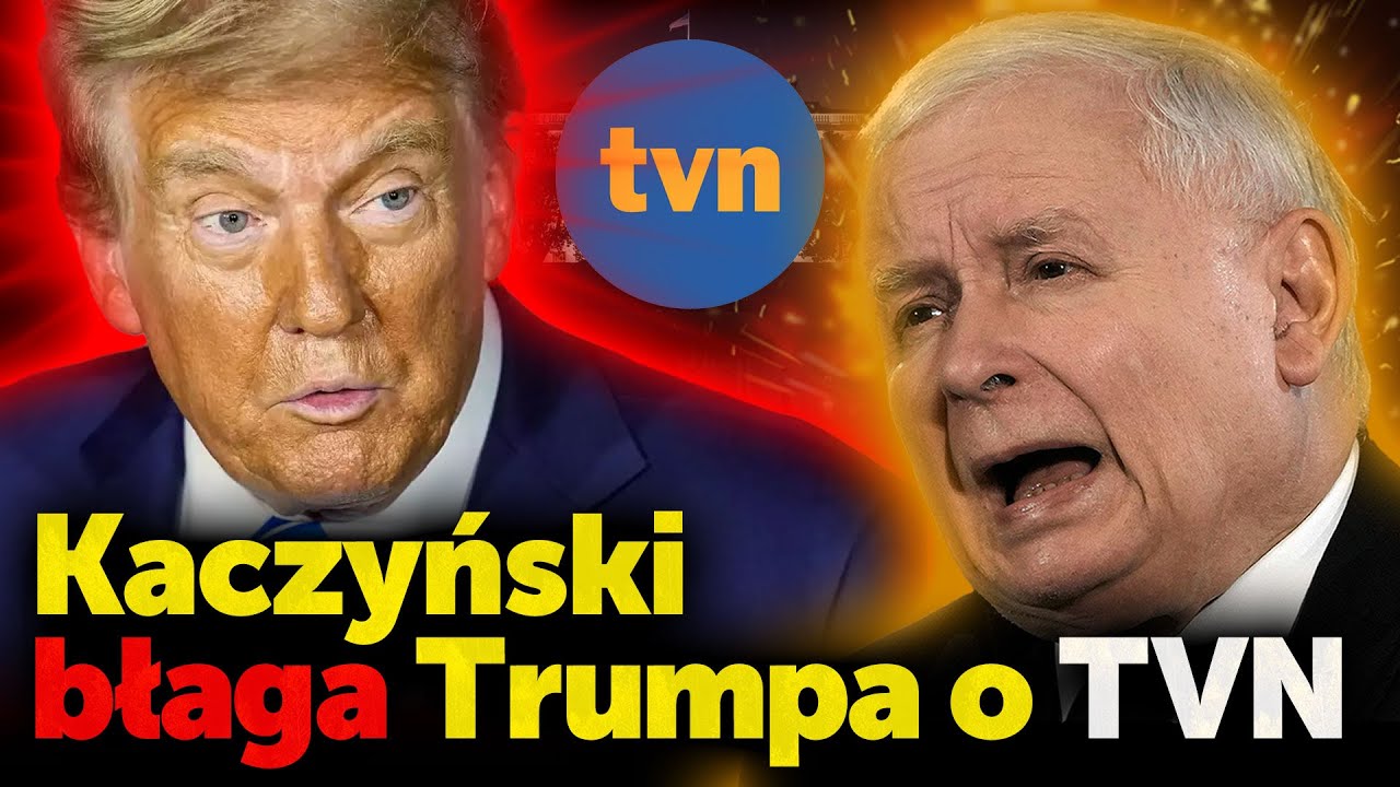 Kaczyński błaga Trumpa o TVN. Ten mokry sen PiS o przejęciu TVN gdyby się udał nic by im nie ...