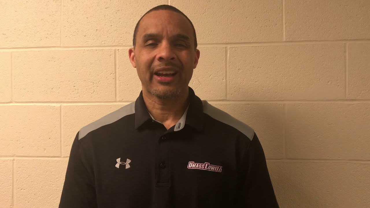 Head Coach Tom Garrick Postgame at Binghamton - YouTube