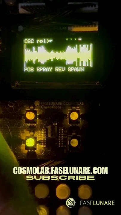 This Open-Source Synth Kit Brings Granular Synthesis to Everyone - COSMOLAB by Faselunare - YouTube