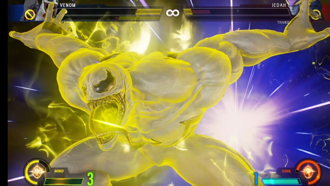 VENOM & Nemesis VS JEDDAH & Thanos. "A dose of T-Virus + White Venom ...