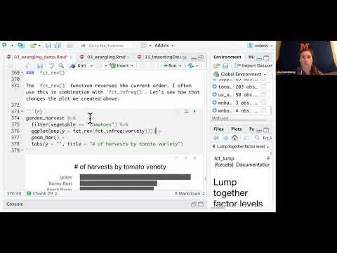 Working with factors in R using forcats - YouTube
