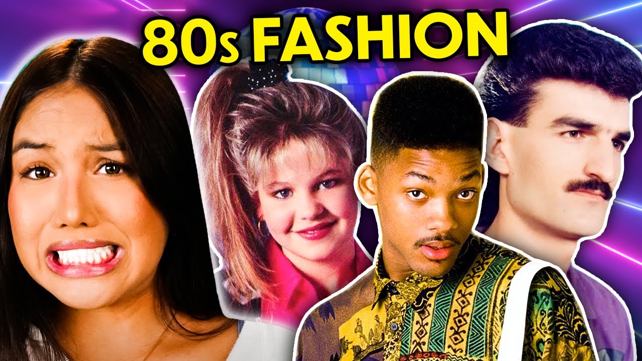 Gen Z React to 1980s Fashion Trends! (Mullets, Parachute Pants, Shoulder Pads ) | React - YouTube