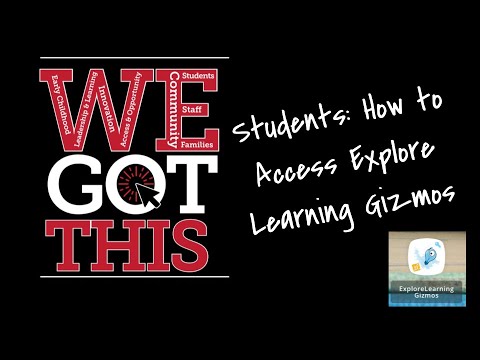 Students: How to Access Gizmos - YouTube
