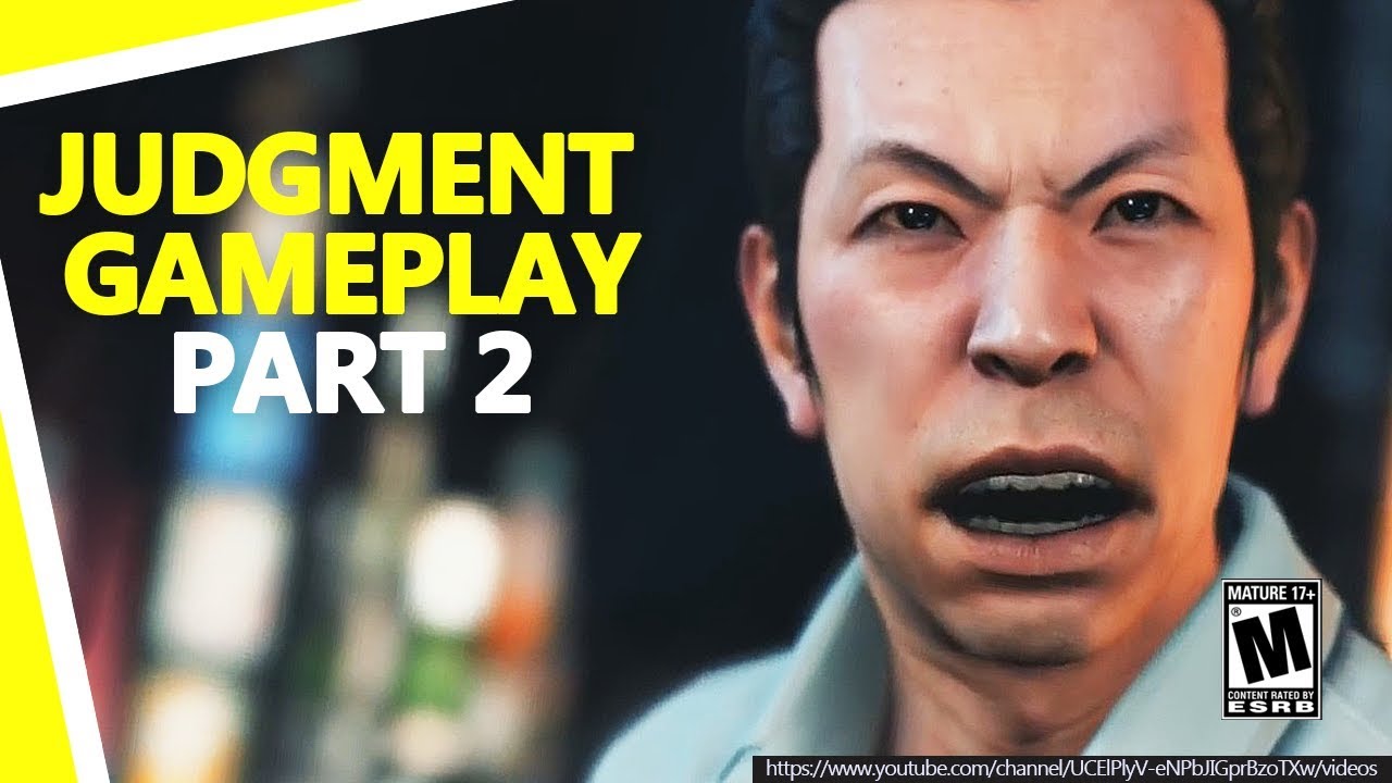 JUDGMENT Gameplay Walkthrough Part 2 - YouTube