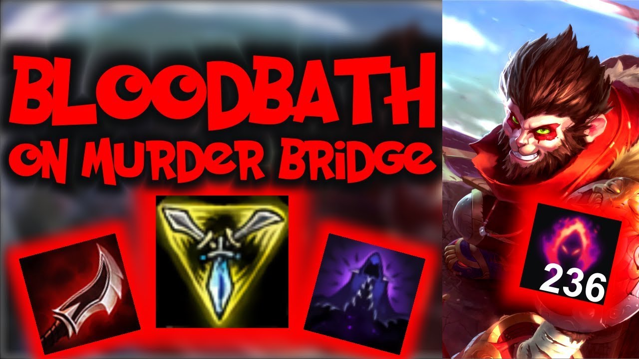 WUKONG ARAM - BLOODBATH ON MURDER BRIDGE [League of Legends] - YouTube