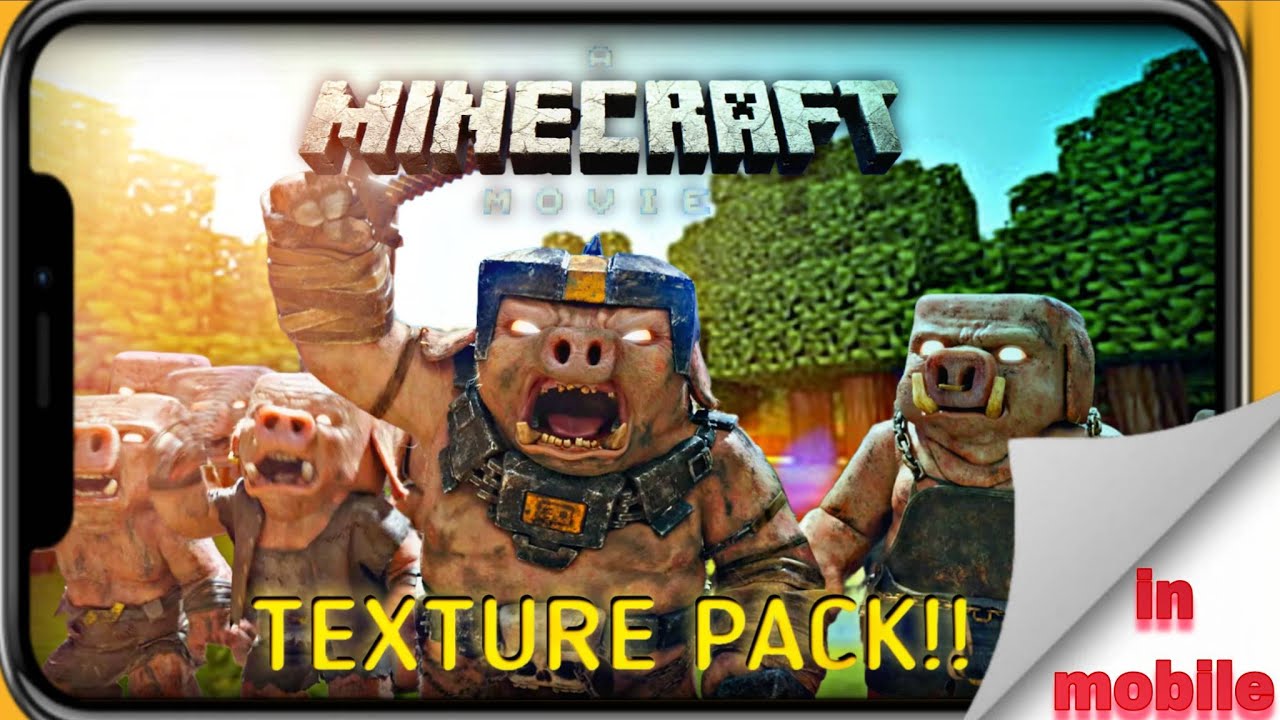 A minecraft movie texture pack Add-on #minecraft #Aminecraftmovie # ...