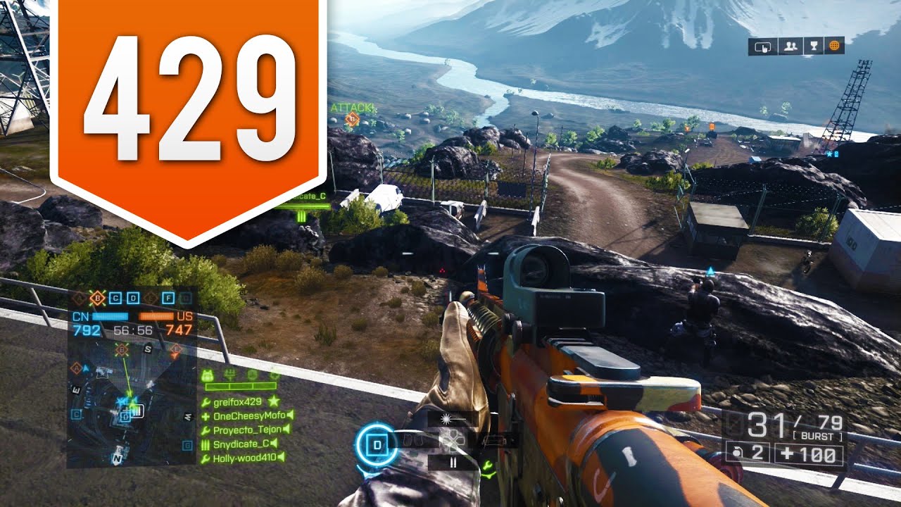BATTLEFIELD 4 (PS4) - Road to Max Rank - Live Multiplayer Gameplay #429 ...