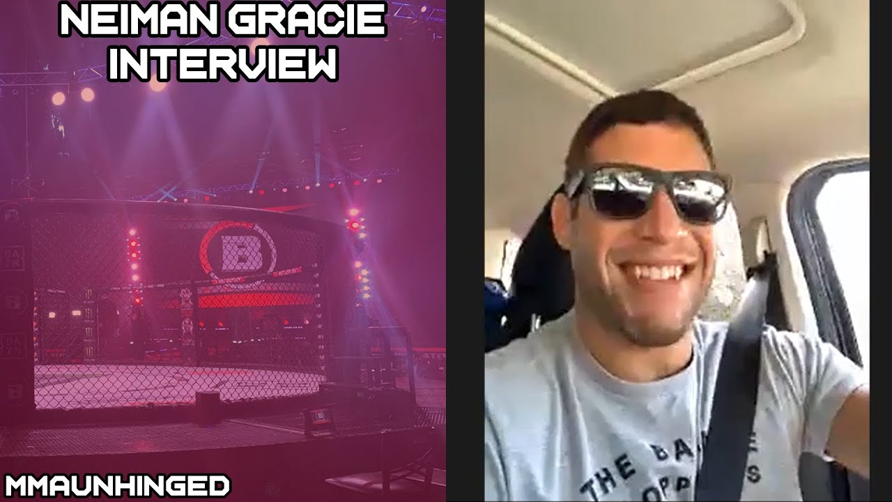 Neiman Gracie: talks fight vs. Mark Lemminger at Bellator 266, looking ...