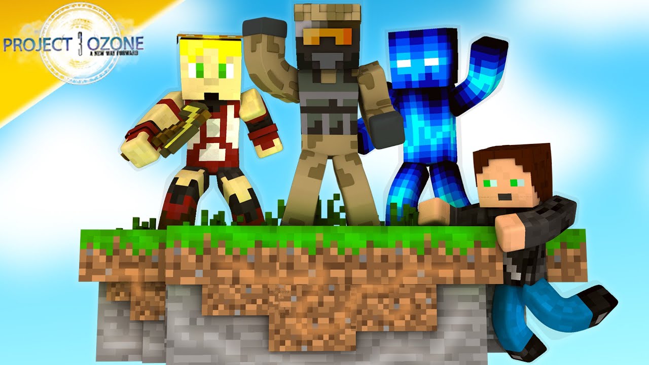 Minecraft - Project Ozone 3 #1: Magisk Skyblock - YouTube