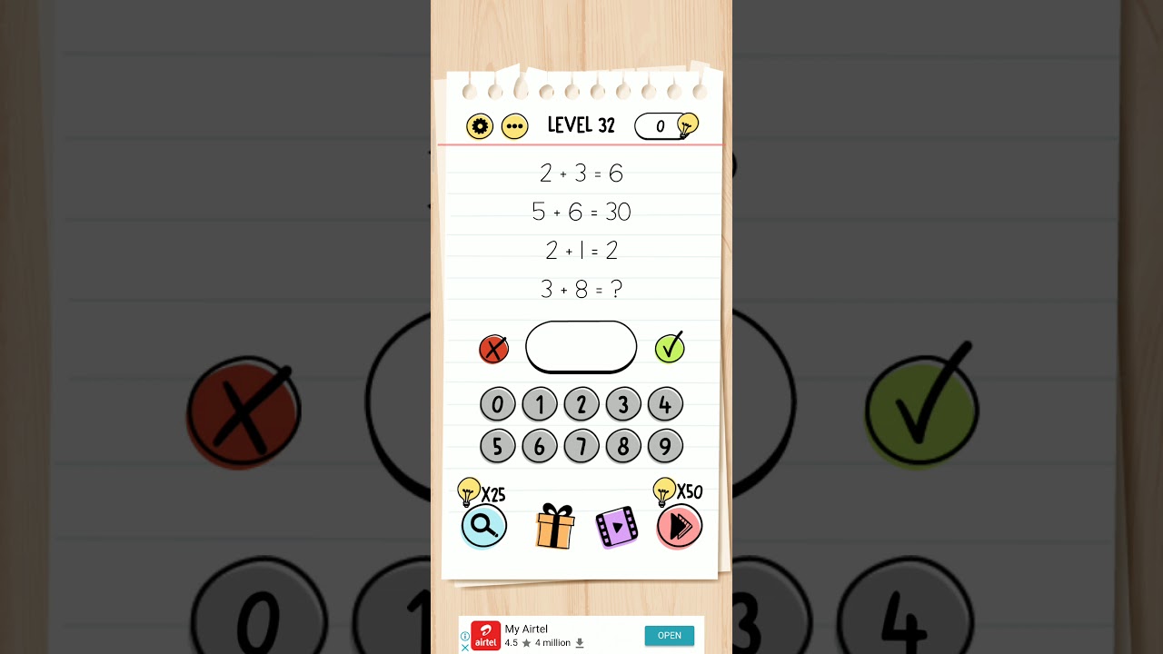 Brain Test Tricky puzzle : level 32 walkthrough - YouTube