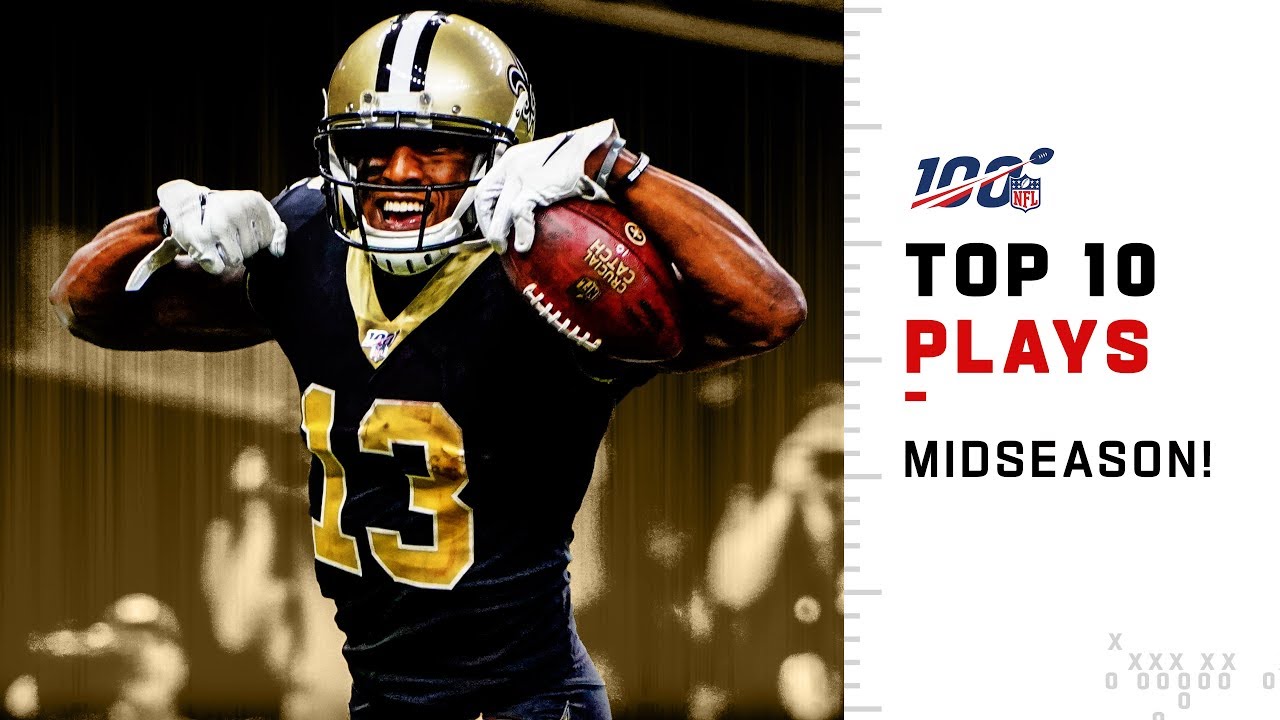 Saints Top 10 Plays at Midseason! | 2019 NFL Highlights - YouTube