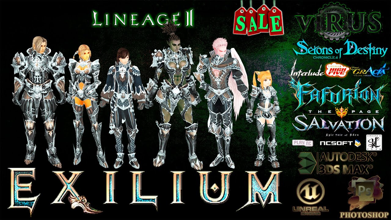 Costume Set LINEAGE II - High Five Server www.ExiliumWorld.Com √i®uS ...
